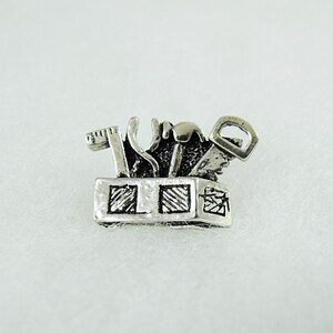 Tie Tack or Lapel Pin Toolbox Carpenters Silver Pin - Etsy