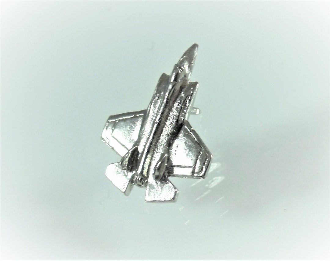 Tie Tack Lapel Pin Silver F-35 Lightning II Jet Men's - Etsy