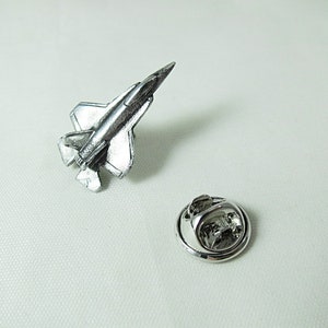 Tie Tack Lapel Pin Silver F-35 Lightning II Jet Men's | Etsy