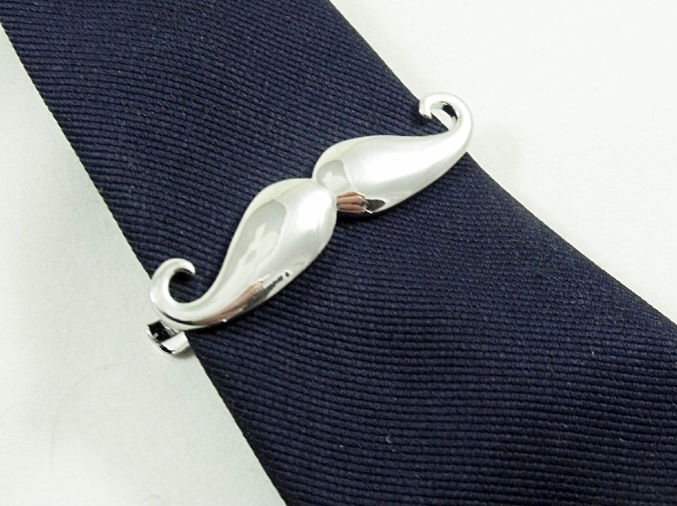 Mustache Tie Clip