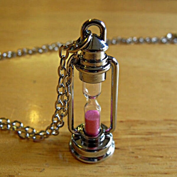 Hourglass Pendant - Etsy