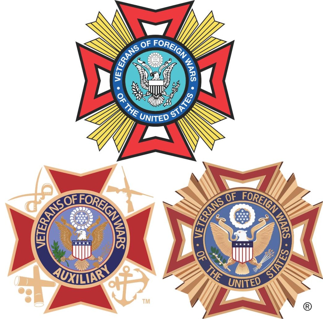 VFW Emblem Bundle Digital Art | Printable Military Badge Design ...