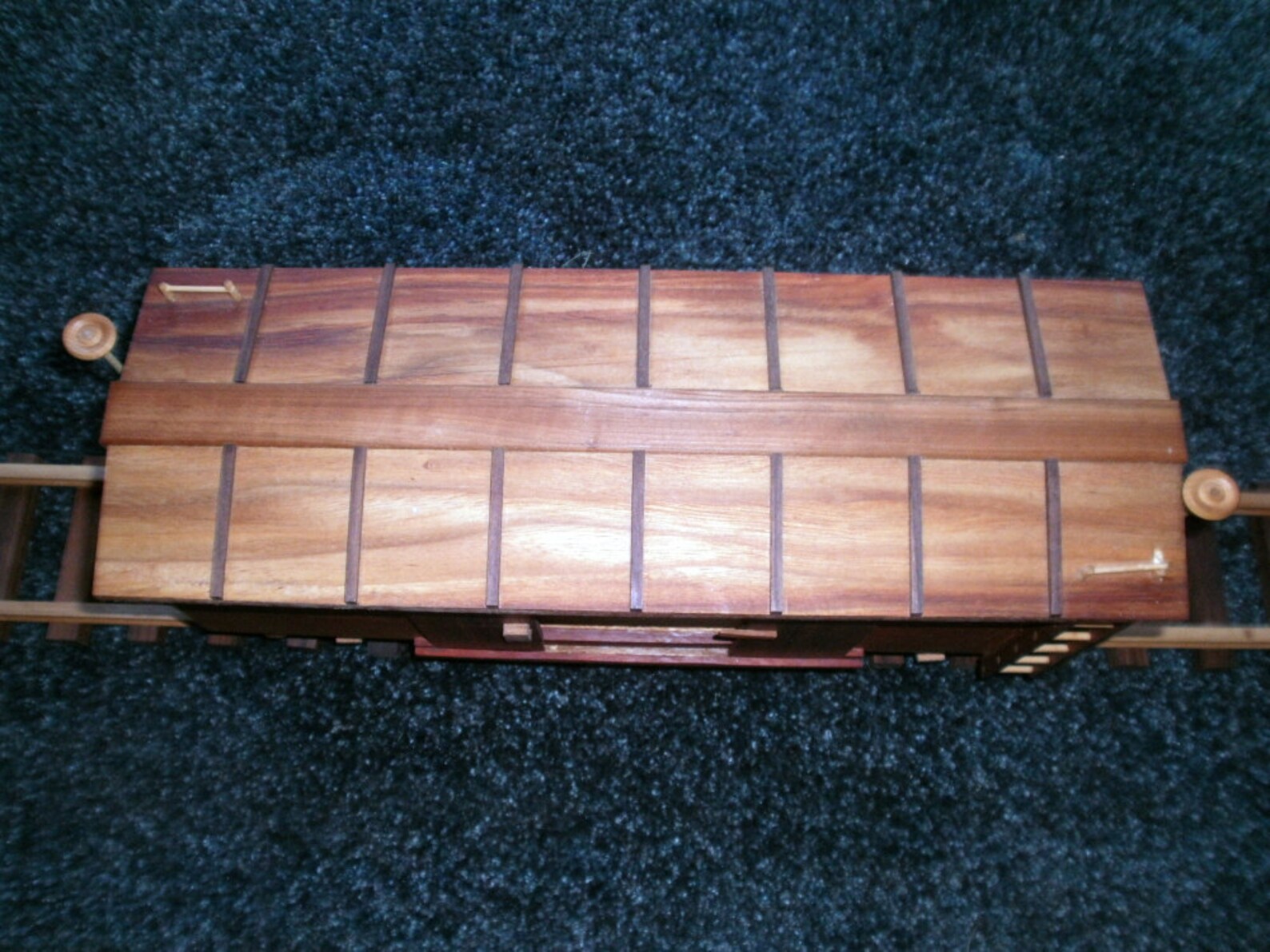 Train Box Car Wooden Collectible Handcrafted - Etsy