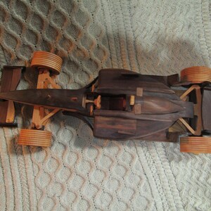 Indy Formula One Race Car Handcrafted From Hardwoods - Etsy
