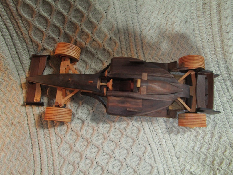 Indy Formula One Race Car Handcrafted From Hardwoods - Etsy