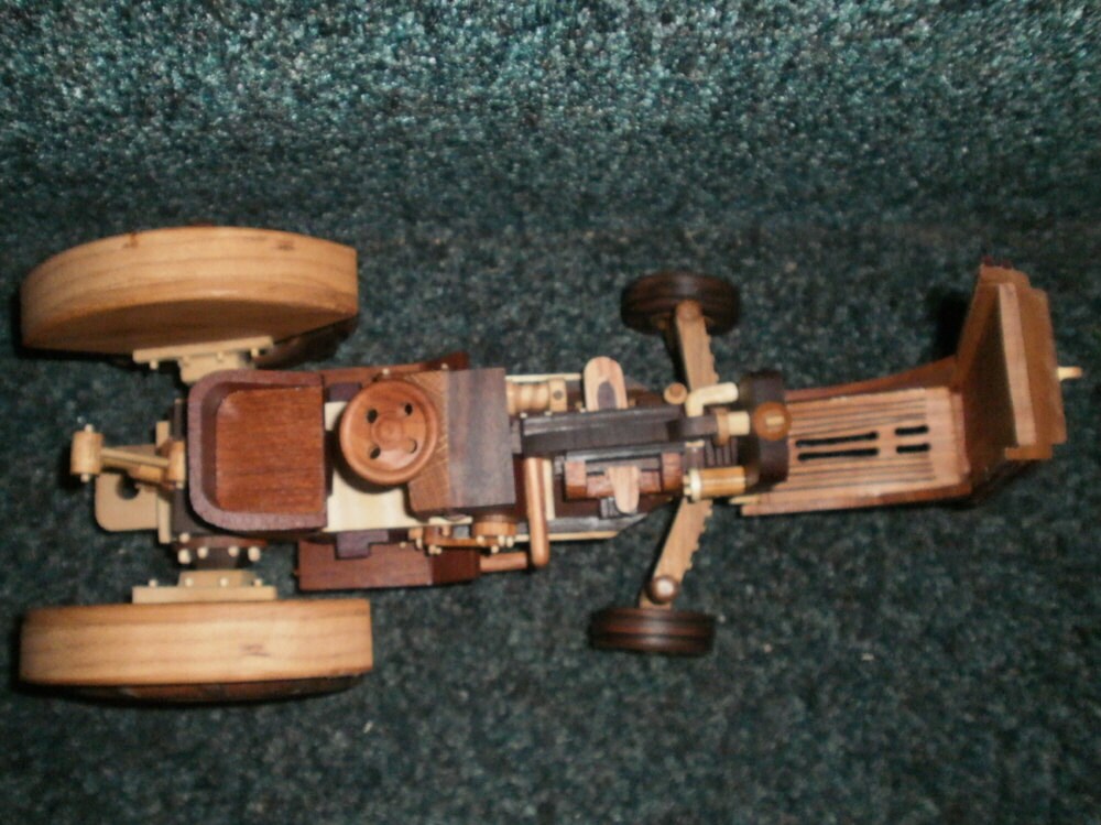 N8 Ford Wooden Tractor Handcrafted - Etsy