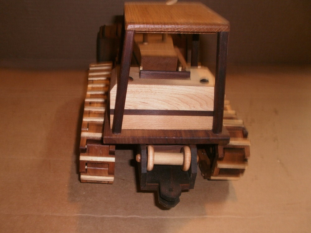 Tracked Loader W Bucket Handcrafted - Etsy
