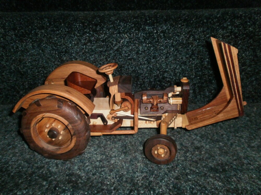 N8 Ford Wooden Tractor Handcrafted - Etsy