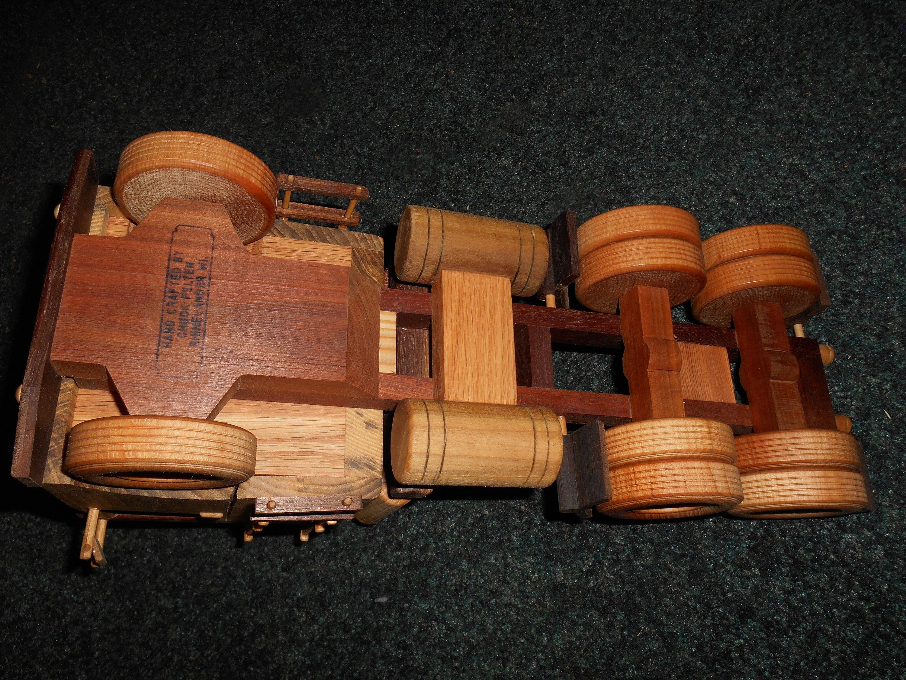 Mack Semi Truck Wooden Handcrafted - Etsy