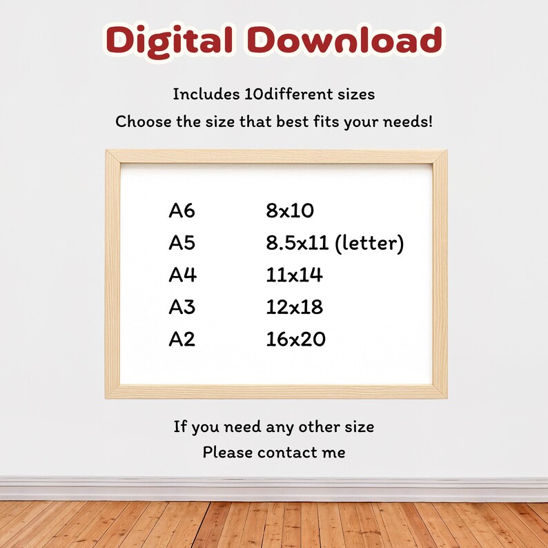 Days of the Week Printable for Kids, Preschool Learning Poster, English ...