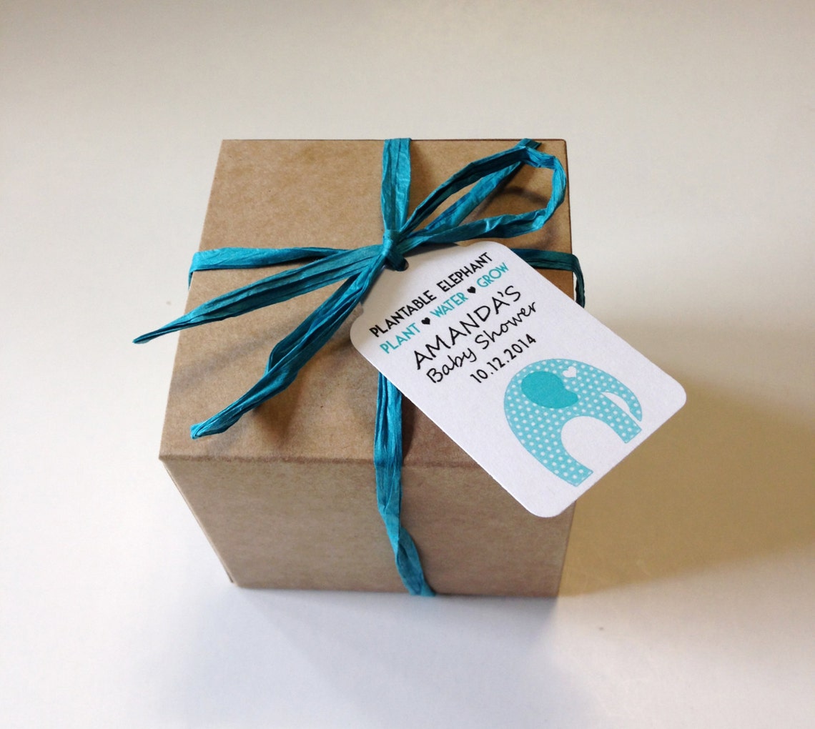 Seed Paper Favors 20 Seed Paper Boxed Personalized Favors - Etsy