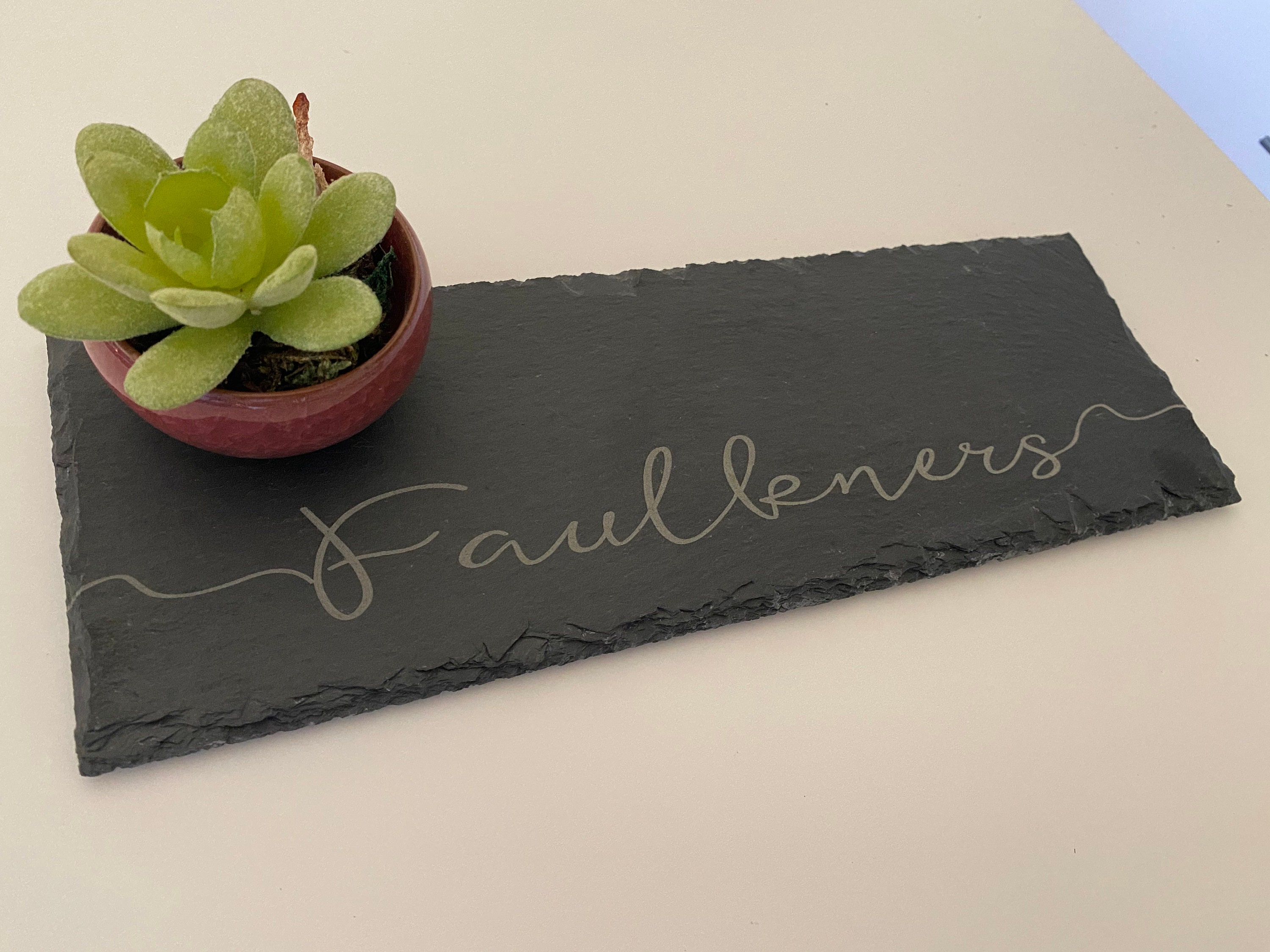 Custom Slate Board Personalized Engraved Serving Board - Etsy