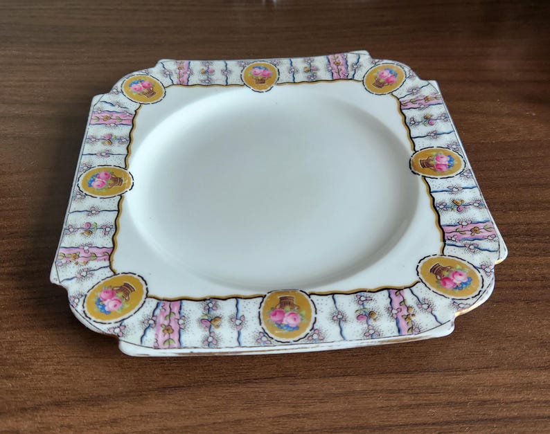 Antique Aynsley Tea Trio, Hand-painted Bone China Tea Set – Flower ...