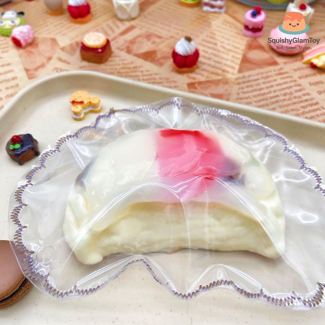 Mango Cream Roll Squishy | Soft & Slow Rising Dessert Squishy - Etsy