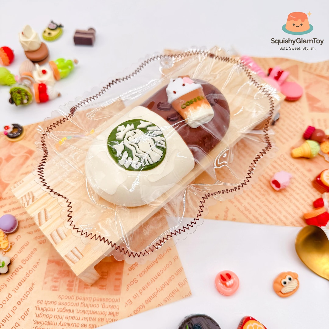 Starbucks Coffee Capsule Squishy | Realistic Kawaii Dessert Toy - Etsy