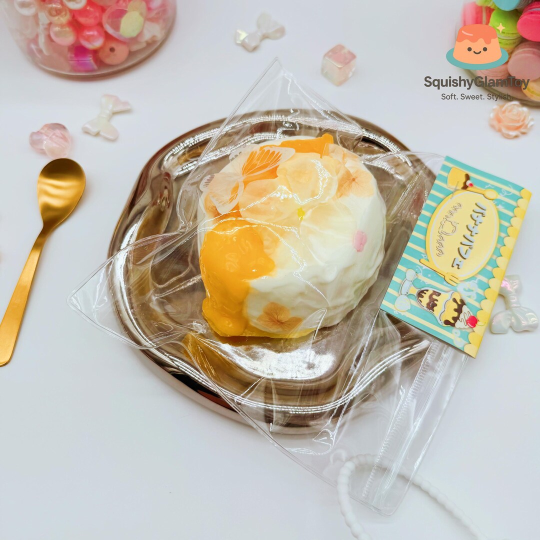 Cute Banana Cake Squishy | Kawaii Dessert Squishy Toy | Soft Slow ...