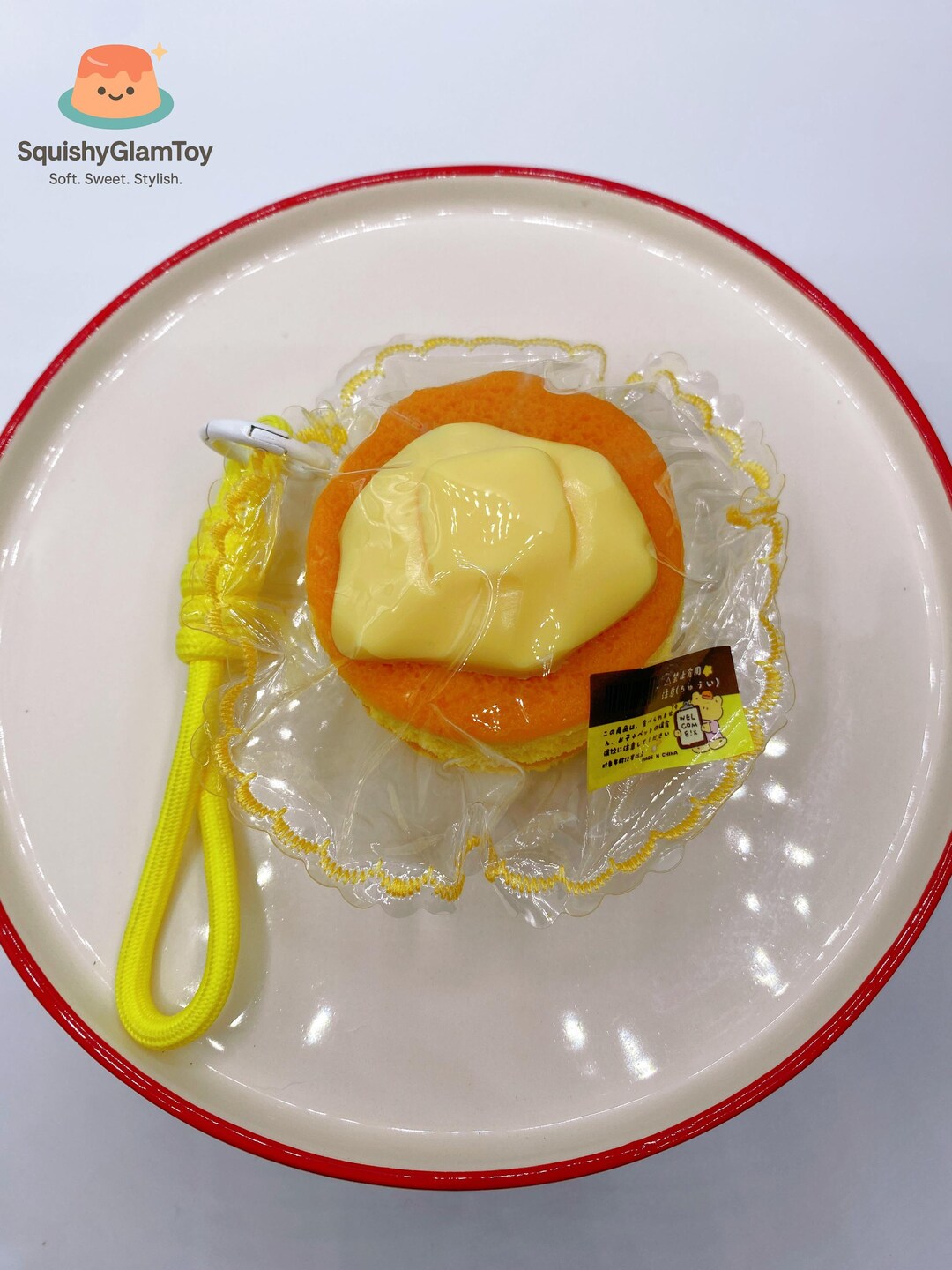 Pancake Stack Squishy Toy – Soft Silicone Butter Dessert, Stress Relief ...