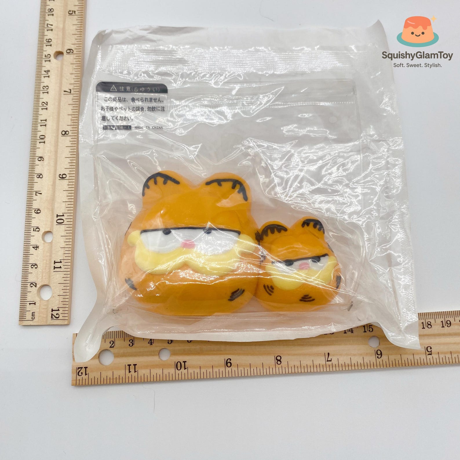 Garfield Cat Squishy Set | Slow Rising Stress Relief Toy - Etsy