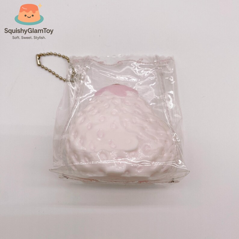Sakura Pink Squishy Set | 3-piece Kawaii Dessert Squishy Bundle ...