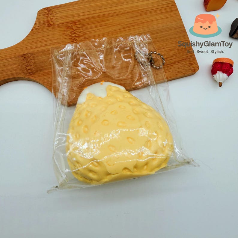 Jumbo Strawberry Cream Puff Squishy | Slow Rising Kawaii Food Squishy ...