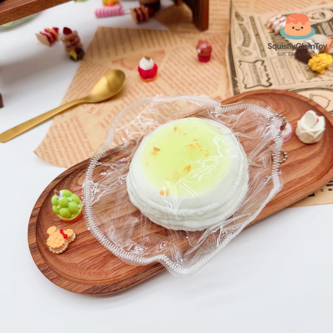 Citrus Jelly Mochi Squishy | Pastel Green, Slow Rising - Etsy