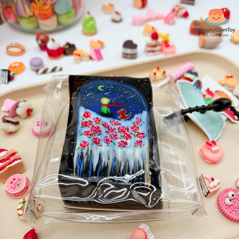 Ice Snow Little Prince Squishy | Galaxy Story Squishy Toy | Handcrafted ...