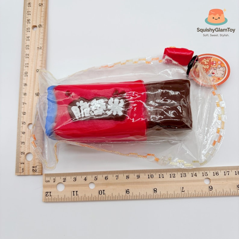 Crispy Rice Chocolate Bar Squishy – Soft Slow Rising Stress Relief Toy ...