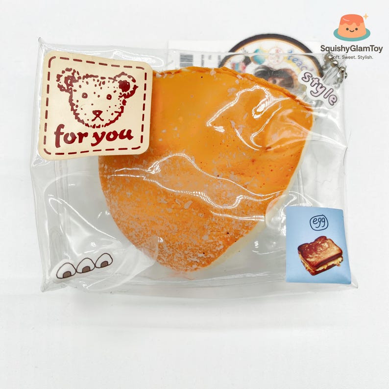 Japanese Butter Bread Squishy– Soft & Slow Rising Kawaii Food Toy ...
