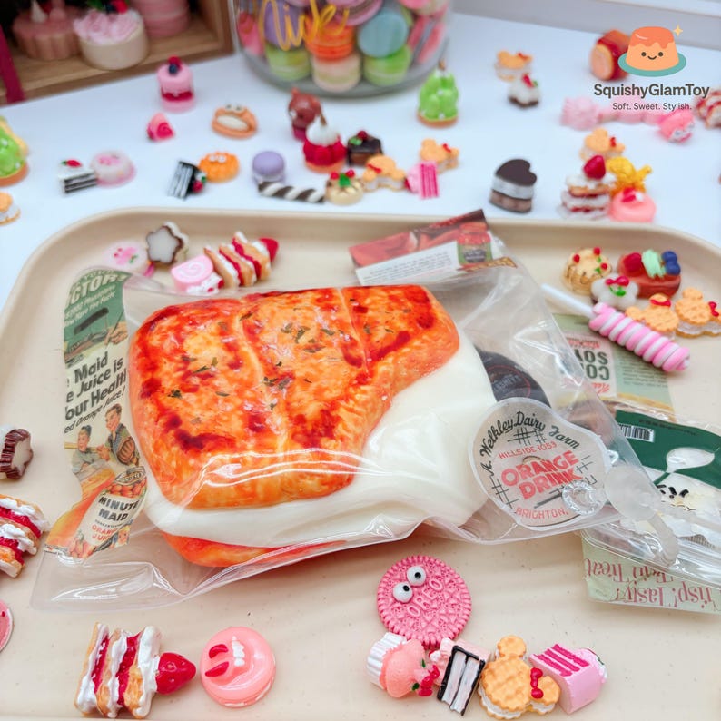 Katsu Squishy Toy | Japanese Pork Cutlet Stress Relief - Etsy