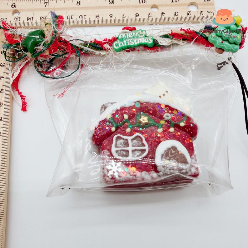 Christmas Gingerbread House Squishy Soft • Sparkly • Cozy Holiday Vibes ...
