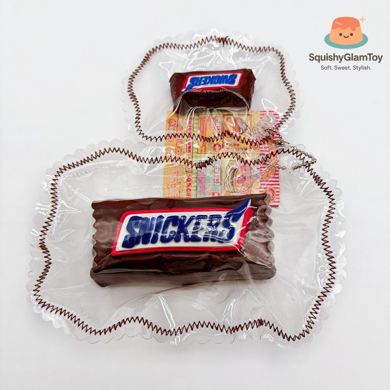 Classic Chocolate Candy Bar Squishy Set – Soft Slow Rising Stress Toy ...