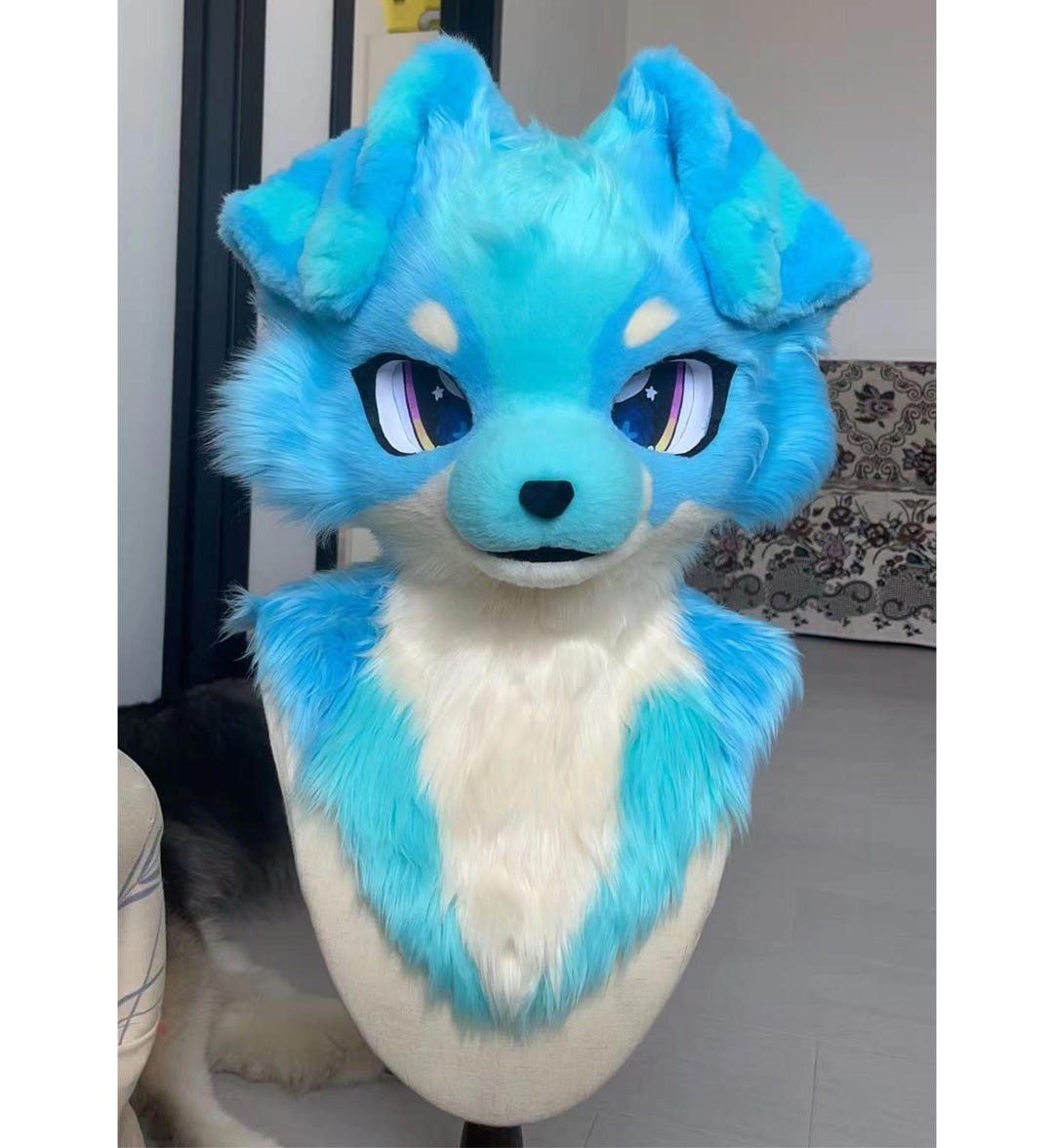 Custom Toony Fursuit Head Commission, Fursona Adoption, Toony Fursuit ...
