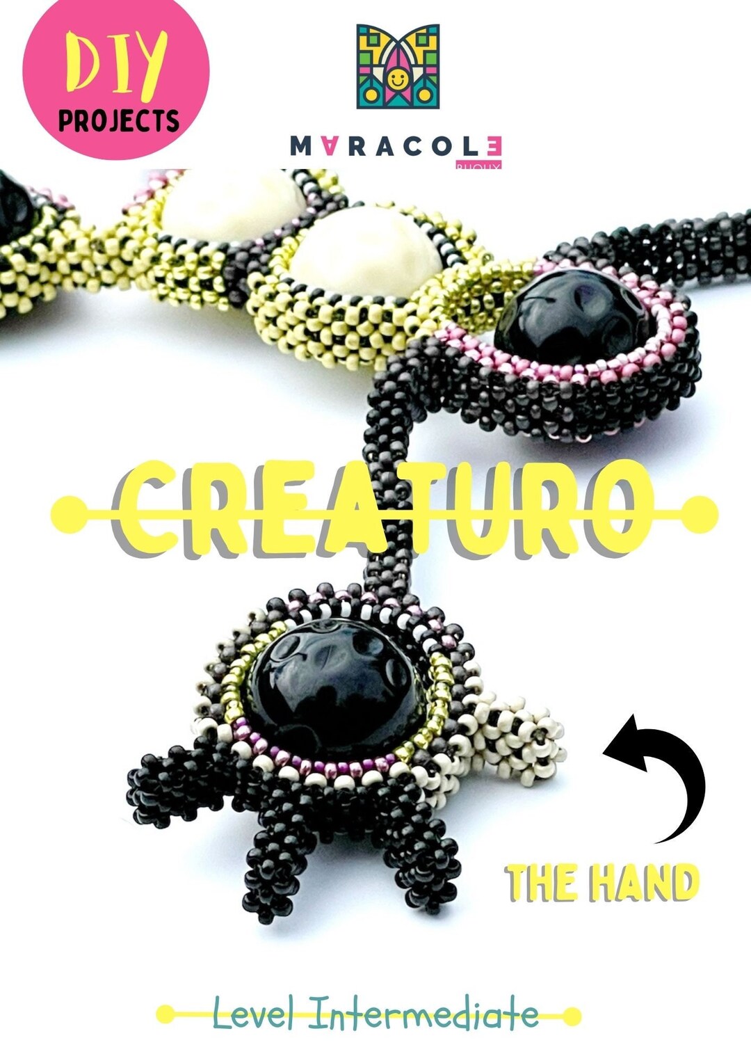 Creaturo - DIY in CRAW - Beading the HAND - Etsy