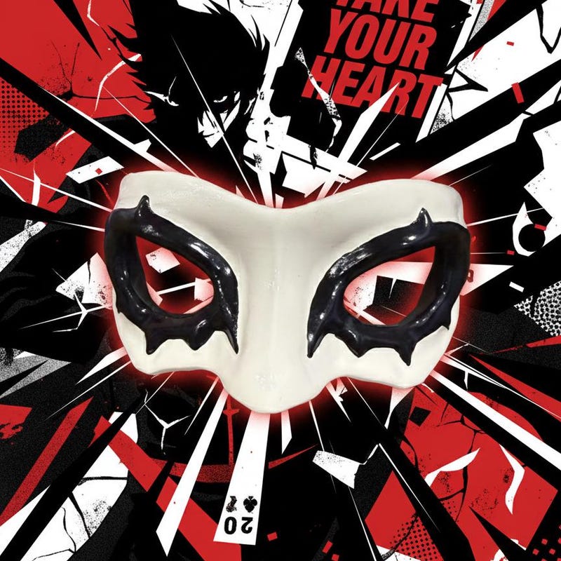 Persona 5 Joker Mask - Etsy