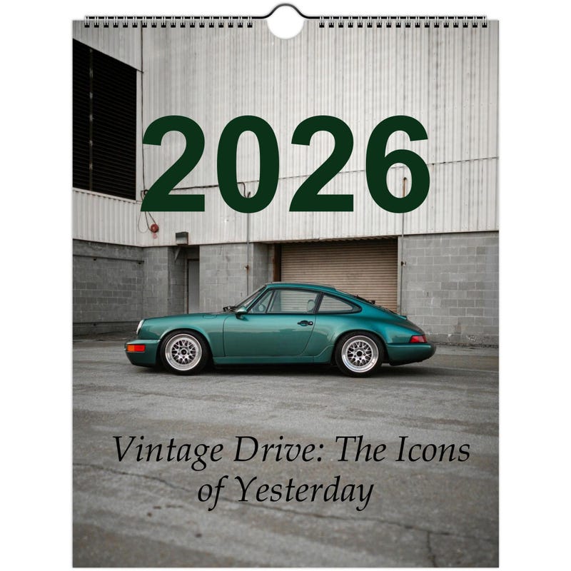 2026 Muscle Car Calendars - Etsy