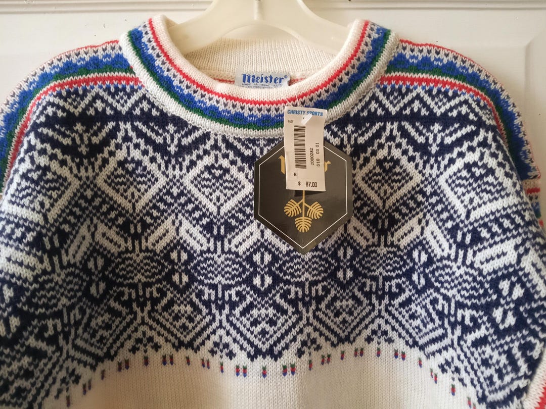 Meister Wool Sweater, NWT, New Old Stock, M Men's - Etsy
