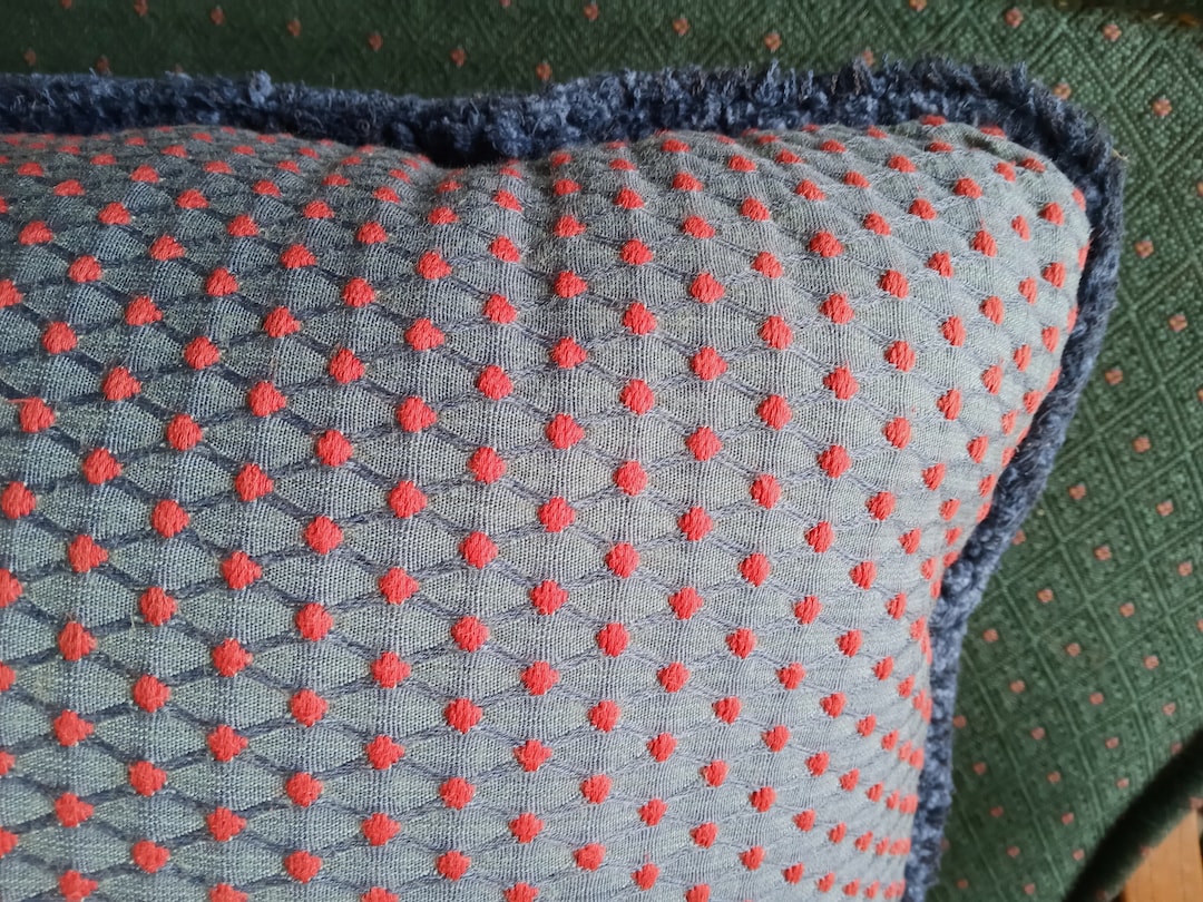 Pair of Large Blue Pillows 20 X 20 - Etsy