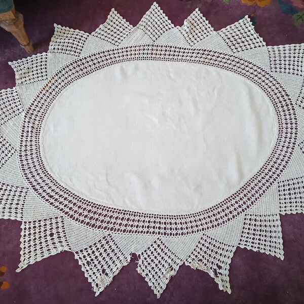 Oval Tablecloth - Etsy