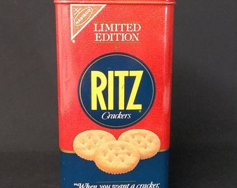 Ritz Cracker Tin - Etsy