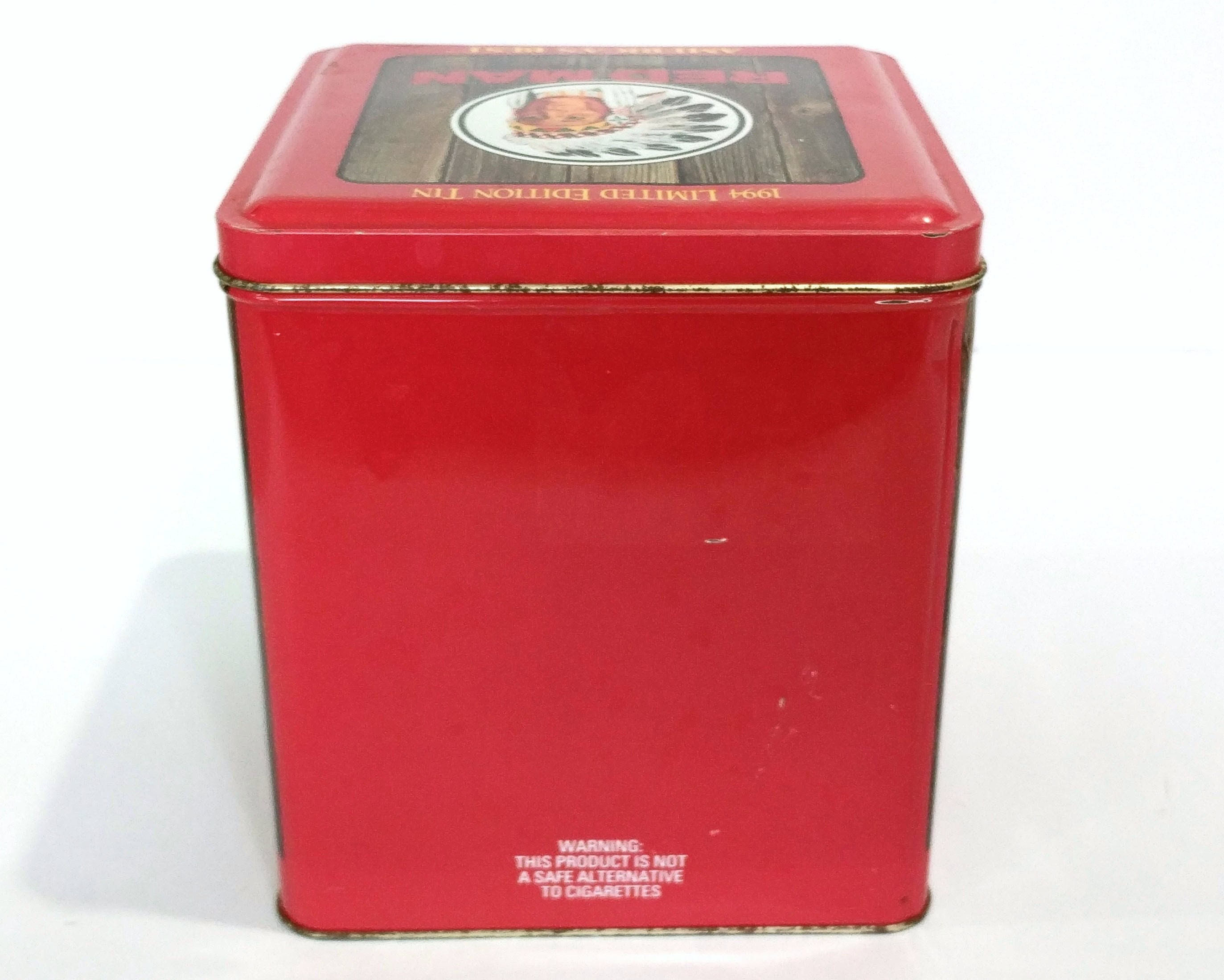 Tin RED MAN Chewing Tobacco 1994 Limited Edition the - Etsy