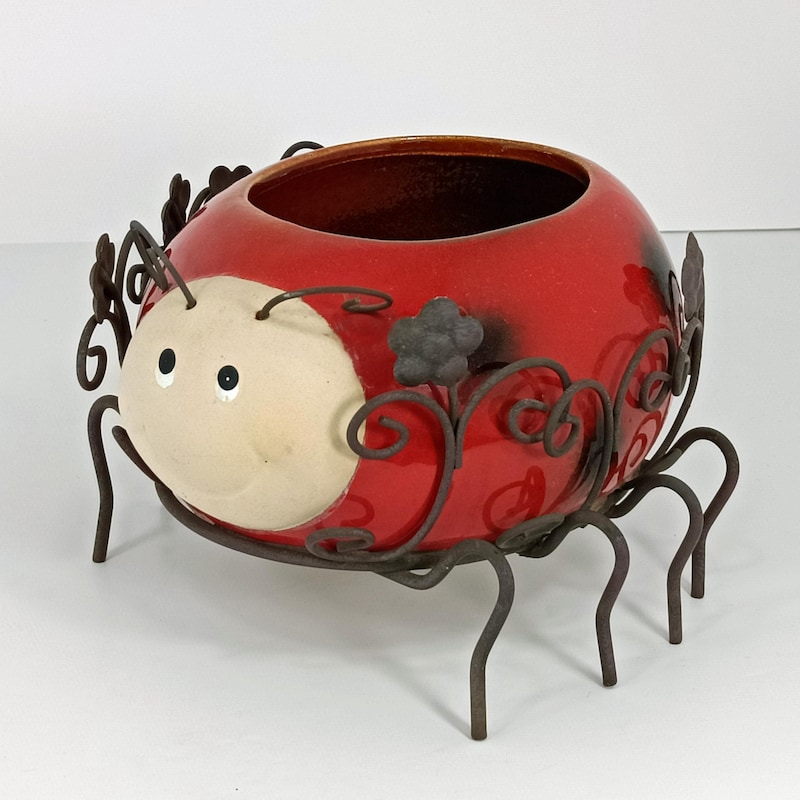 Ladybug Planter - Etsy