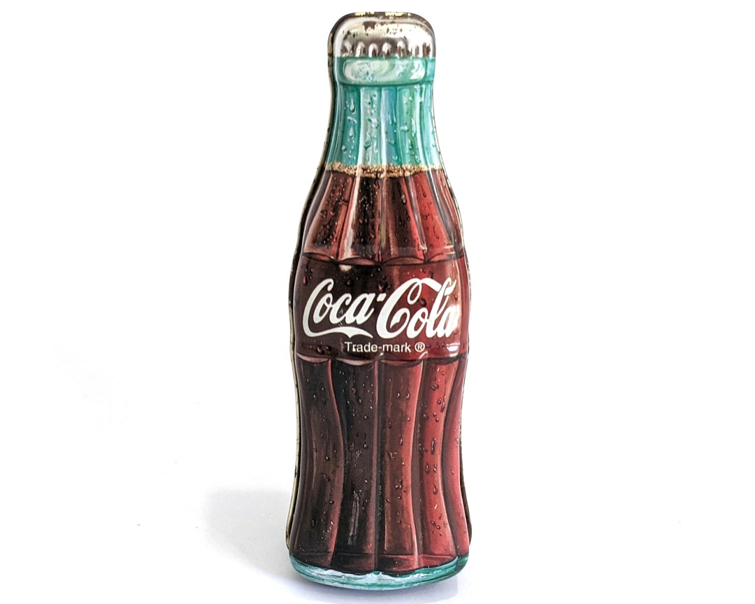 Tin Coca-cola® Coke Bottle Miniature Tin Coke Bottle ©1996 Vintage Soda ...
