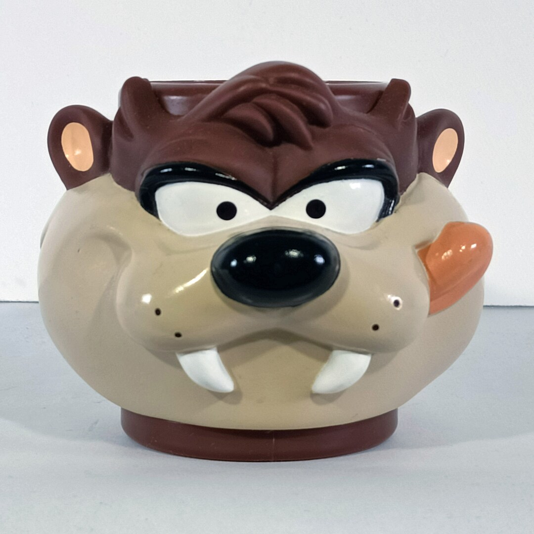 Mug TAZ™ Looney Tunes© Cartoon Character Drink Mug ©1995 Warner Bros ...