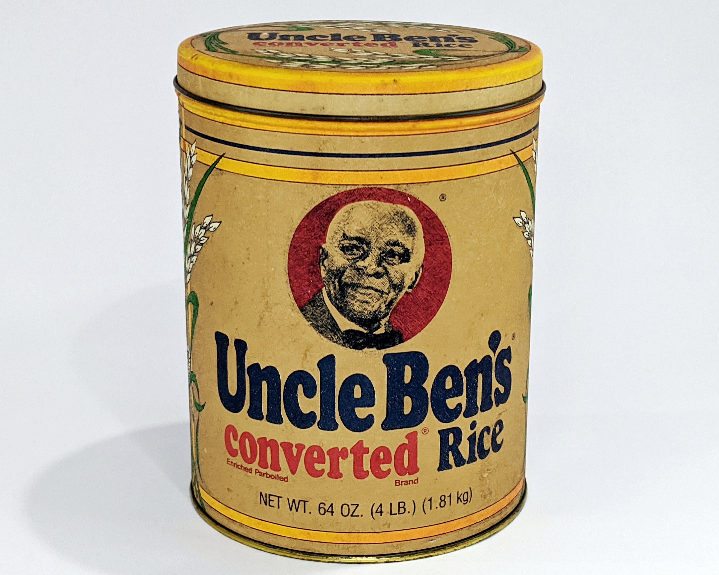 Tin Uncle Ben's® Converted® Rice Tin ©1985 Vintage Replica 1947 Images ...