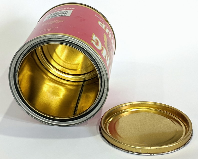 Tin King Syrup Red Gold Lion Logo Table Syrup Canister Lid - Etsy