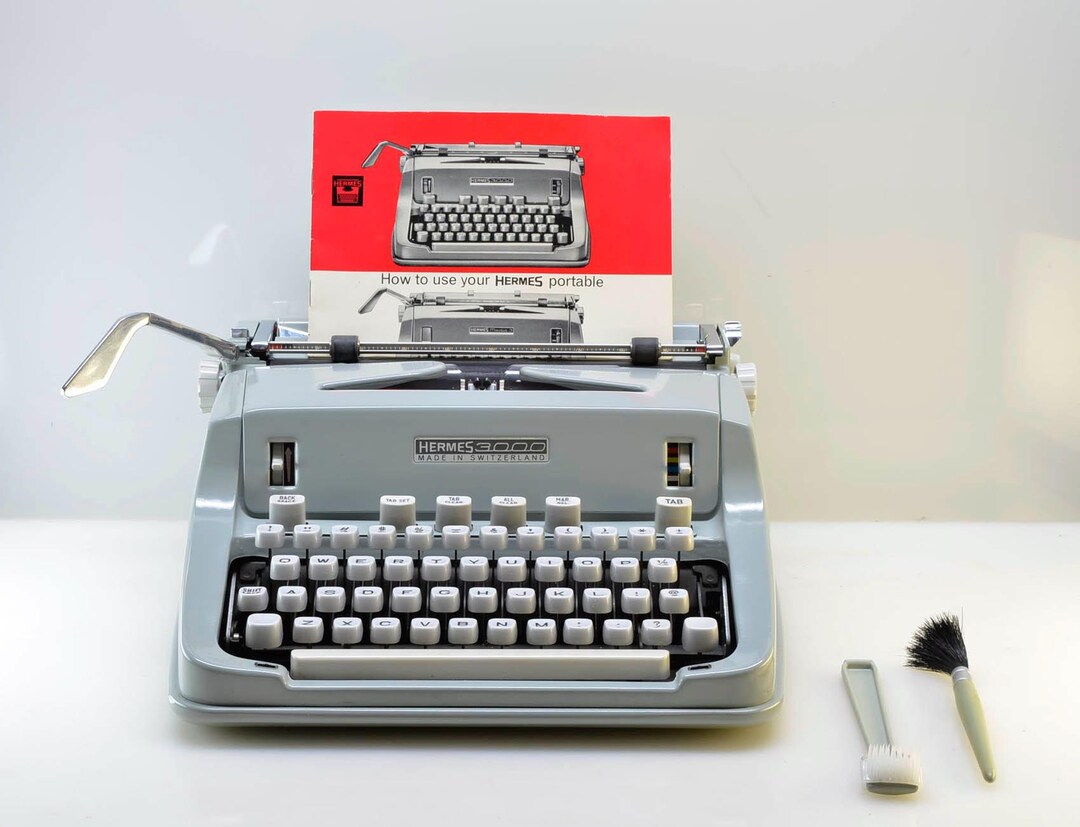 1968 Hermes 3000 Typewriter Professionally Restored and Serviced ...