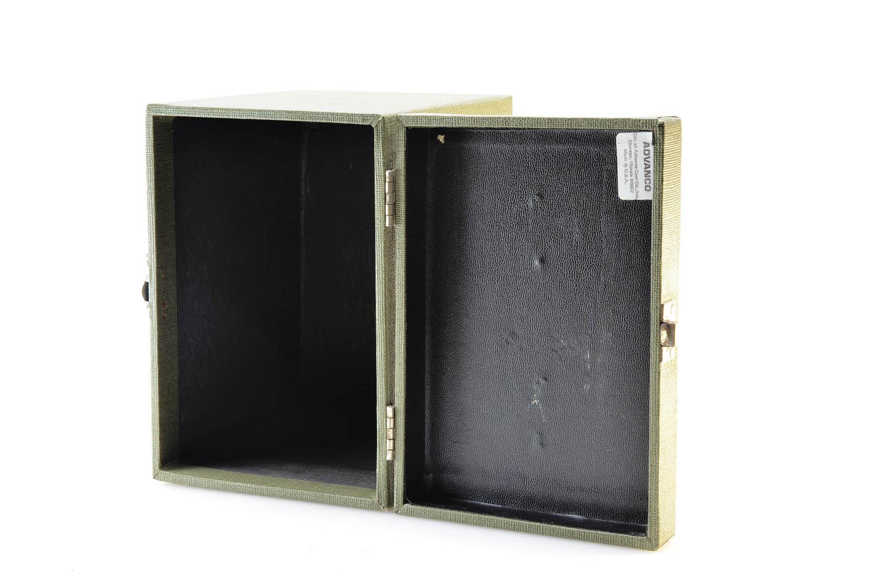 Vintage 1950's-60's Wood Film Storage Box With Latch and Carry Handle ...