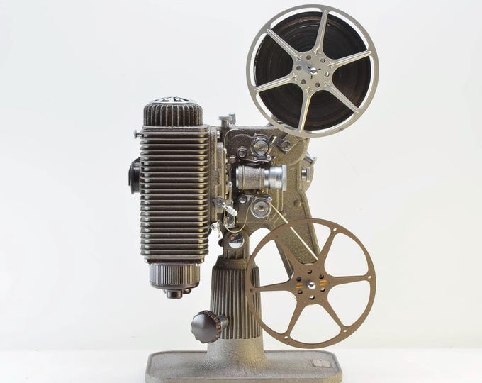 GORGEOUS Bronze 1950's Revere 85 8mm Film Projector in Case, Film ...