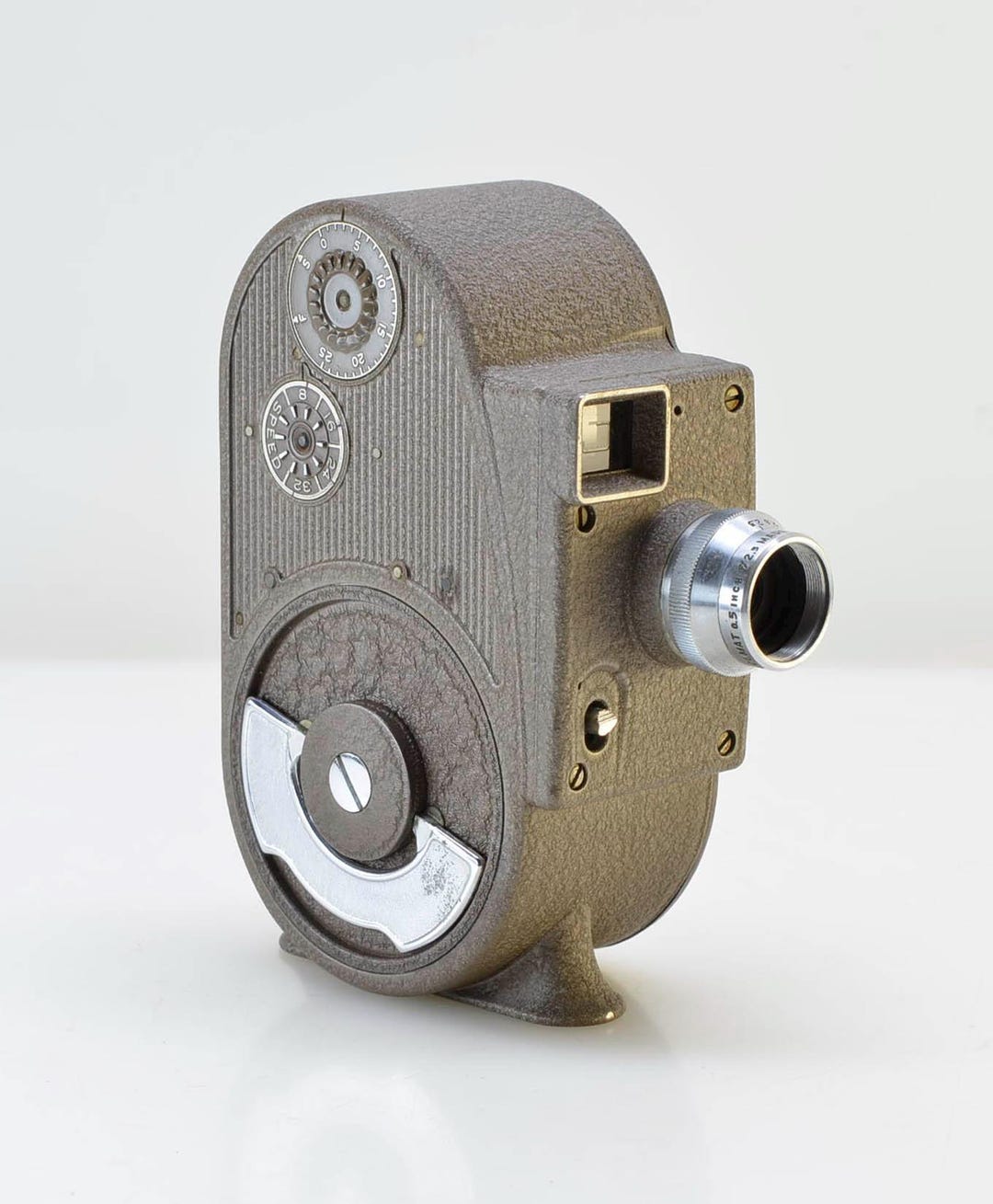 Vintage 1940 Bell & Howell 134 8mm Movie Film Camera, Petite Bronze, 5 ...