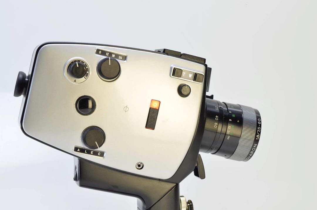 Bauer Royal 8E Makro Super8 Movie Camera TESTED, Intervalometer Time ...